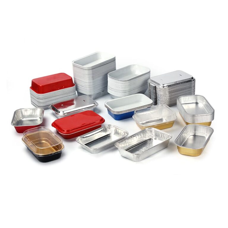 Foil Airline Food Containers For In-flight Meal Packaging - Aikoufoil